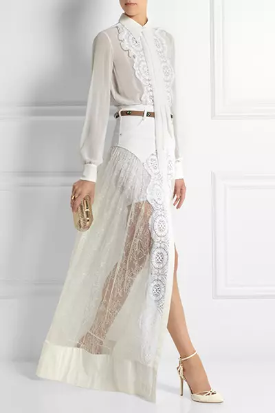 Biela šifónová sukňa - príklad nehy a ľahkosti 3210_13